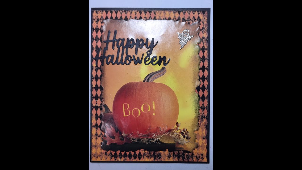 Boo Magazine Card Tutorial for Beginners #cardmakingideas # ...