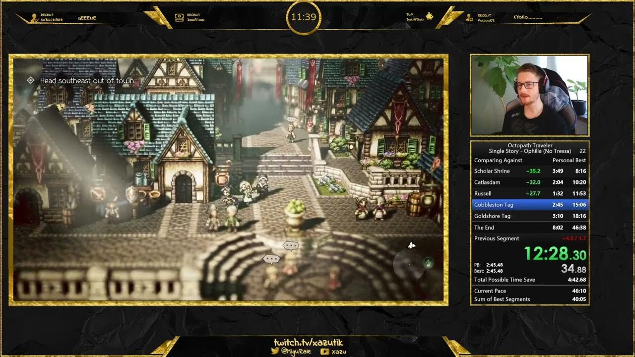 56:34 | Octopath Traveler (Cait mod) | Single Story - Ophilia (Tressaless) - YouTube