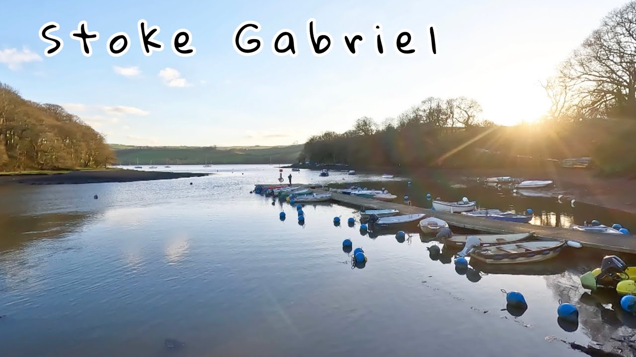 Drive/stroll with us 11/01/24 Stunning Stoke Gabriel in winter scenic ...