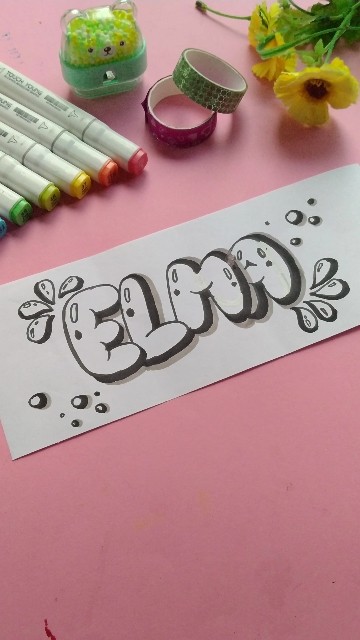 Name lettering - Elma #art #ramisacalligraphy #calligraphylettering ...
