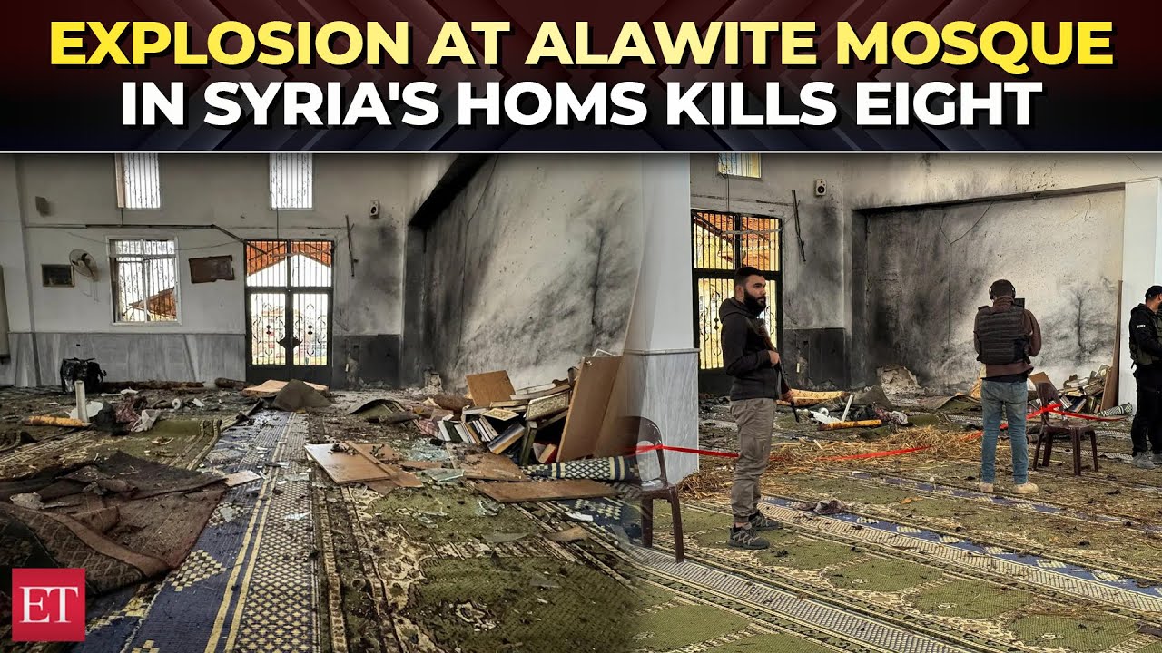 ‘Deadly’ explosion killed eight people at an Alawite mosque in Syria’s ...