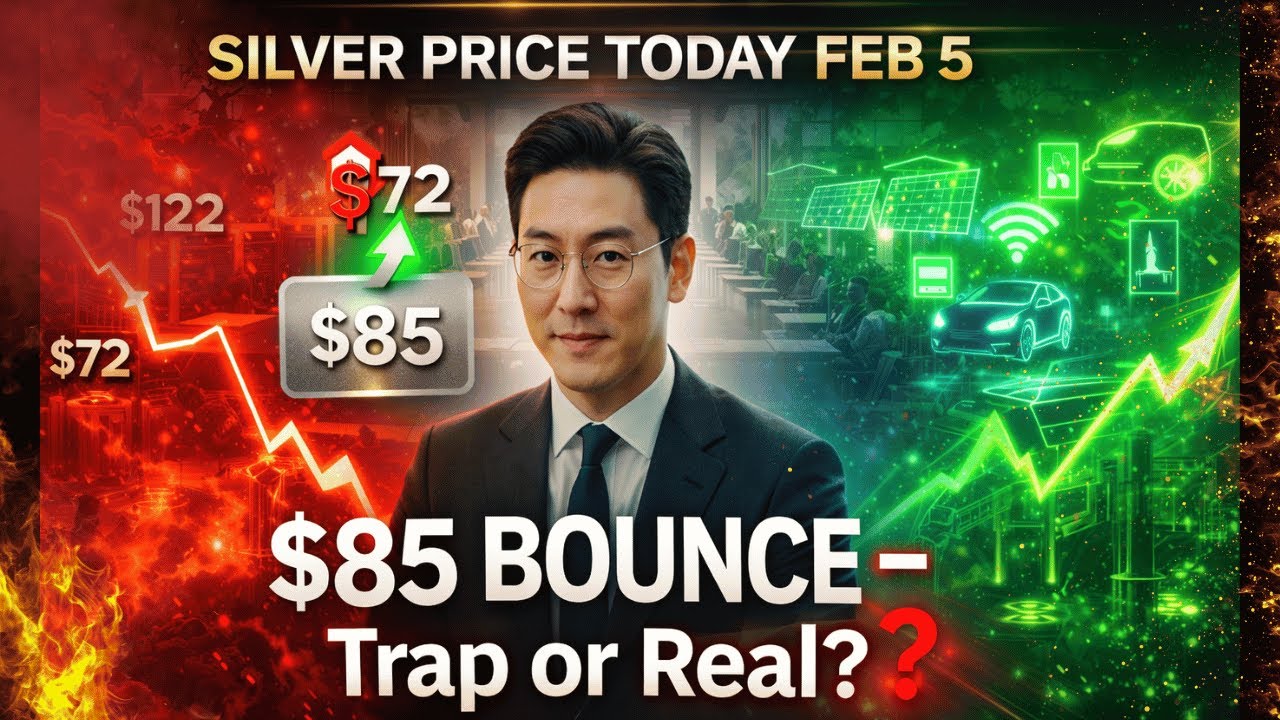 SILVER $85 TODAY Feb 5: Bounce After 41% Crash – Trap or Real Move ...
