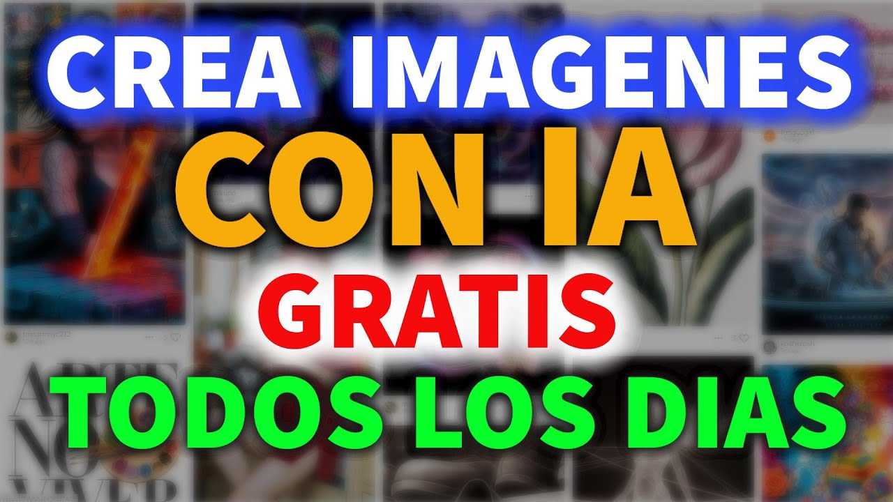 Genera Imágenes con IA Gratis Todos los Dias│ Inteligencia Artificial ...