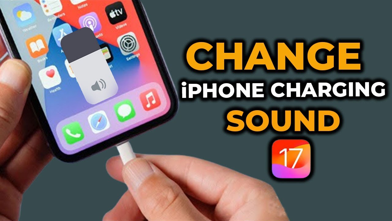 How to change iphone Charger Connected Sound | Siri Speak When ...