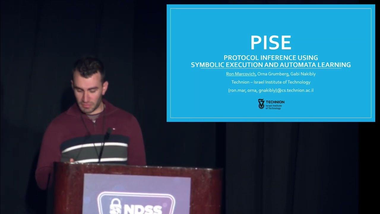 BAR 2023 - PISE: Protocol Inference using Symbolic Execution and Automata Learning - YouTube