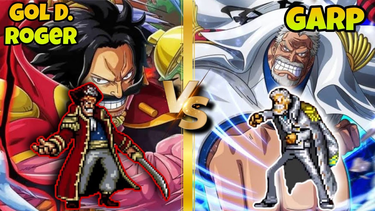 Jump Force MUGEN - Gol D. Roger vs Garp - YouTube
