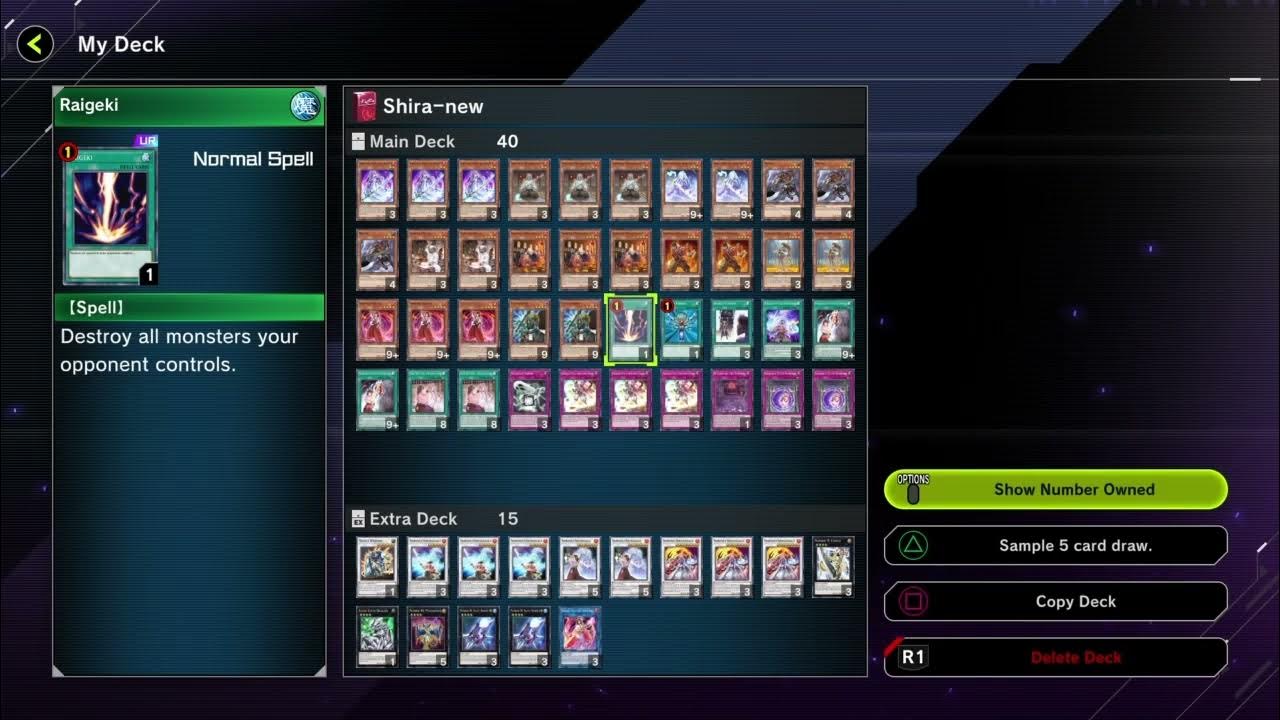 Yu-Gi-Oh! Master Duel - Shiranui Deck Profile - YouTube