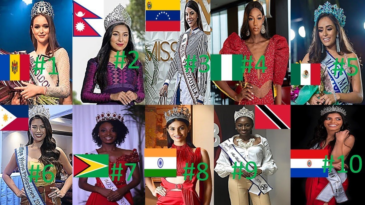 Miss World 2019 Top 10 winner of Head To Head challenge - YouTube