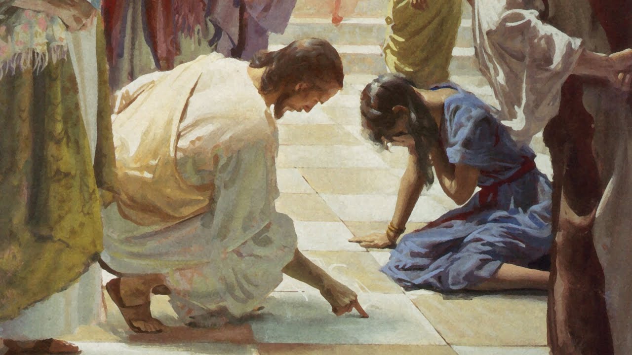 Jesus And The Woman Taken In Adultery YouTube