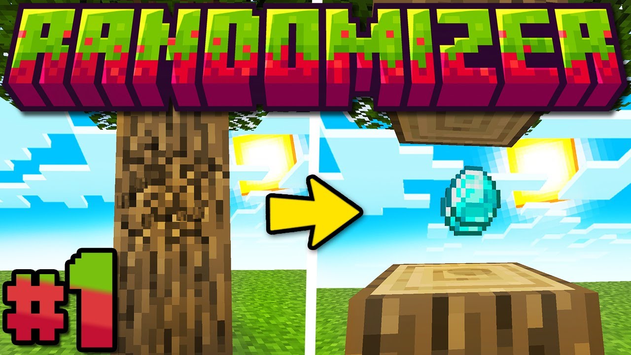 NUOVA SERIE, ma i LOOT sono CASUALI?! - Minecraft RANDOMIZER #1 - YouTube