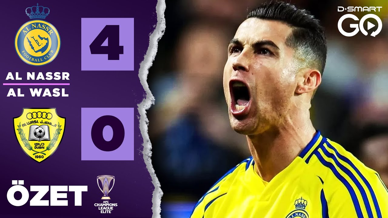 Al Nassr 4-0 Al Wasl | MAÇ ÖZETİ | Asya Şampiyonlar Ligi Elite Batı ...