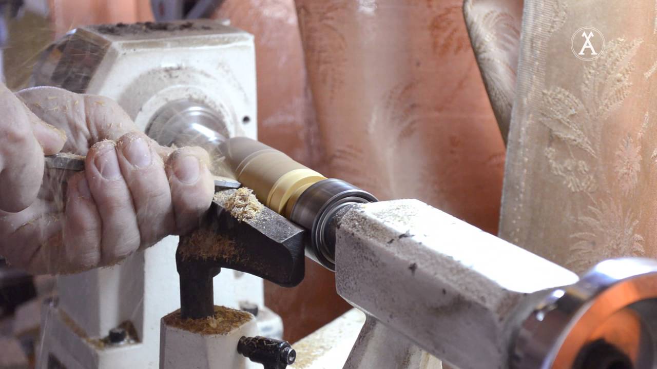 Making stock for Sackpipa (Swedish bagpipe) - YouTube
