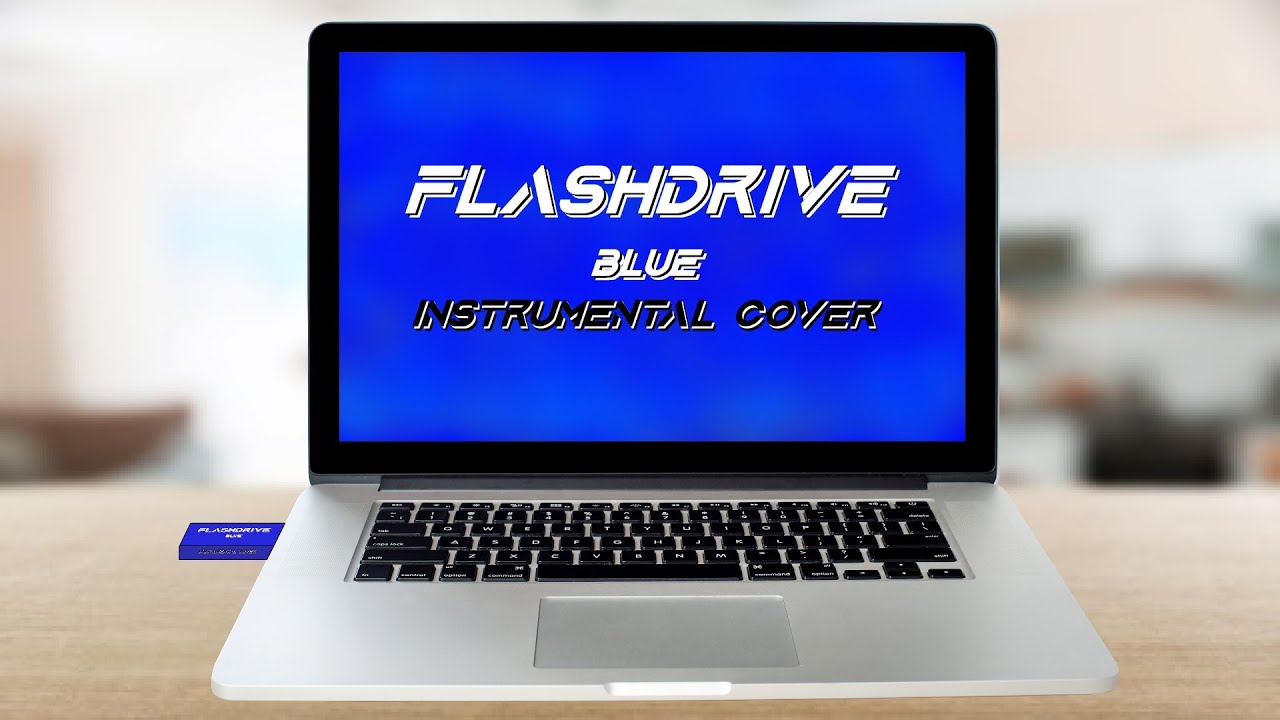 FlashDrive - Blue Instrumental Cover (Original Song by DAGames) - YouTube