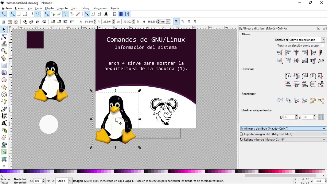 Creando la nueva sección de comando GNU/Linux - YouTube