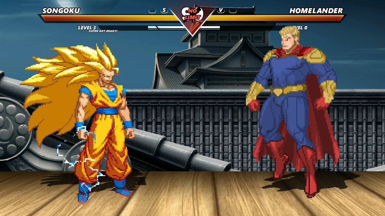 GOKU vs HOMELANDER - Highest Level Incredible Epic Fight! - YouTube