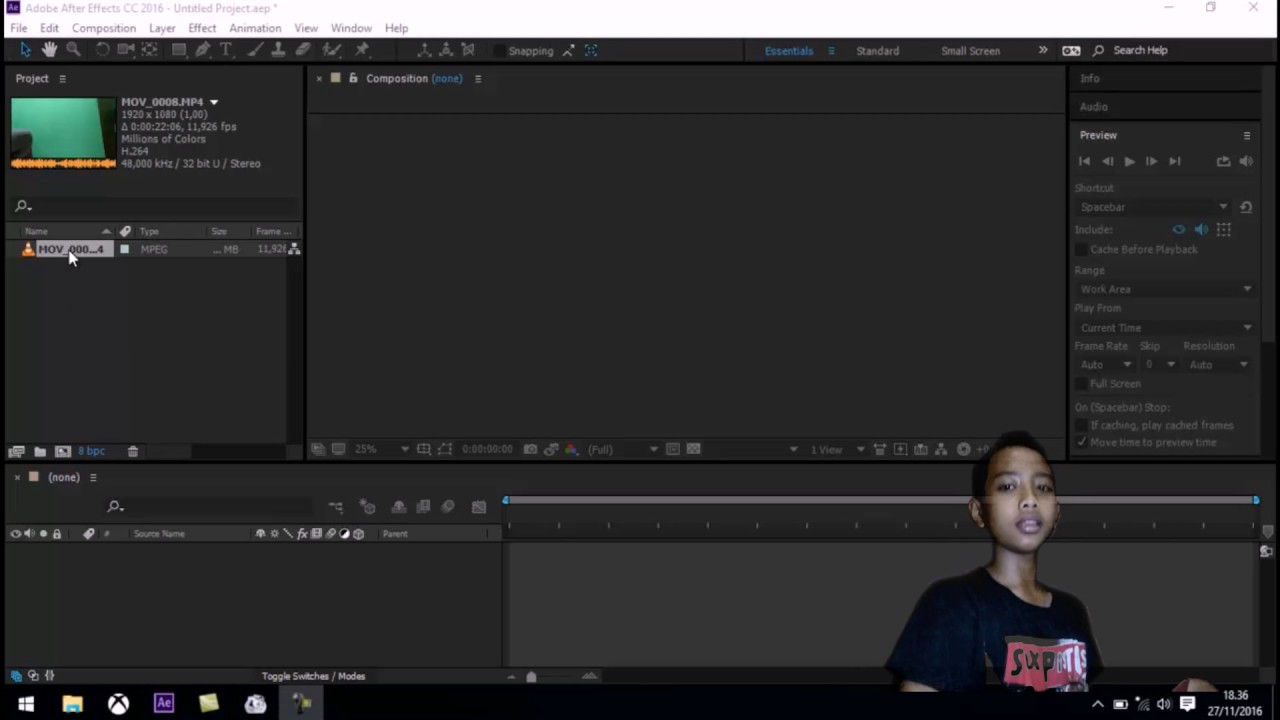 Cara membuat effect invisible man (Adobe after effect) - YouTube