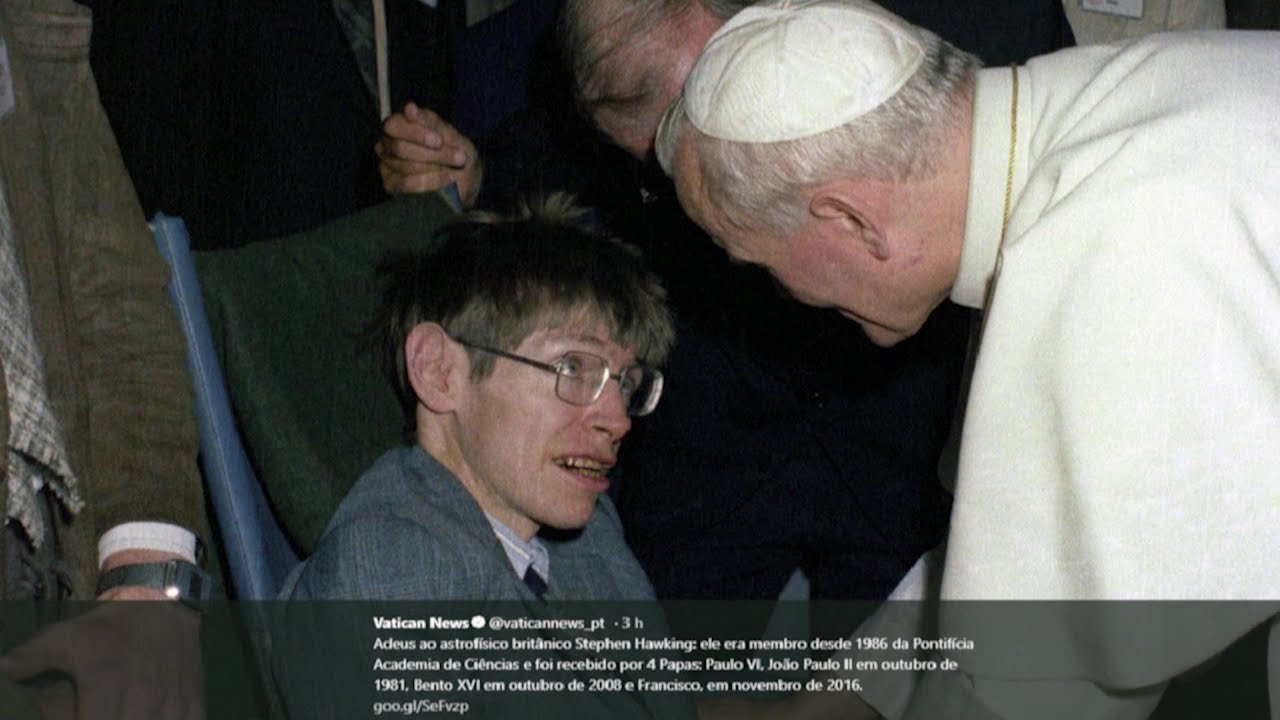 Stephen Hawking's encounters with the popes - YouTube