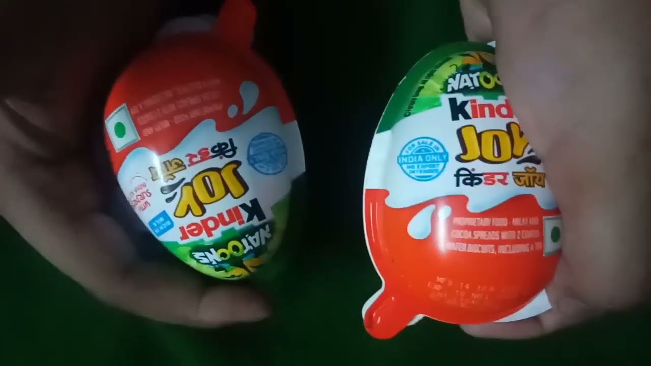 Unboxing Kinder Joy with free surprise gift inside | Aadi and Avi - YouTube