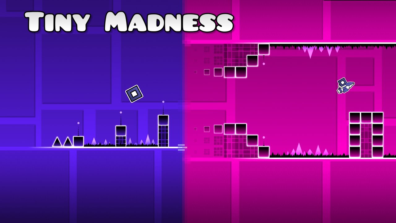 Tiny Madness by Me - Geometry Dash - YouTube