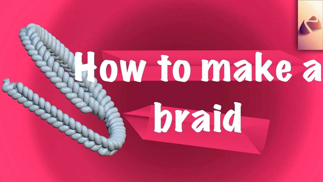 Nomad sculpt: How to make a hair braid? 🤔 full tutorial 🔥 - YouTube