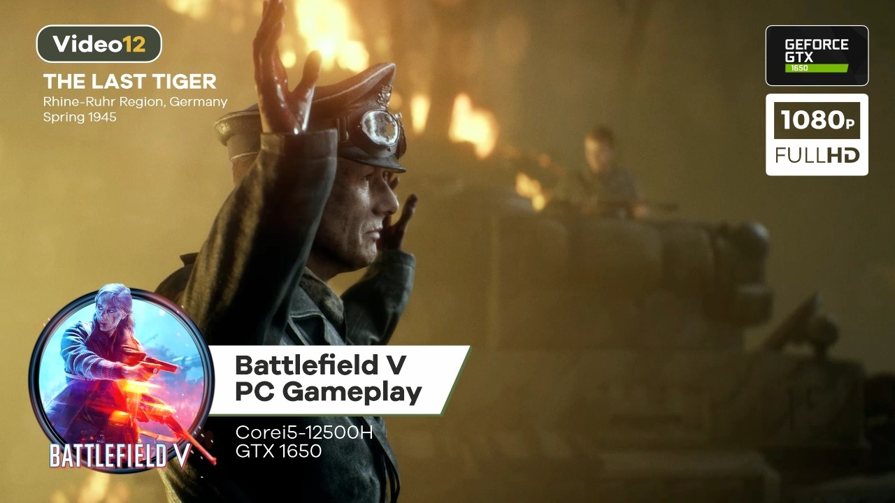 Battlefield V | Full PC Gameplay Walkthrough HD | The Last Tiger ...