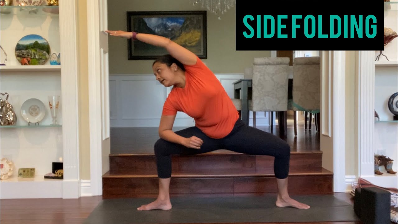 Side folding Yoga practice - YouTube
