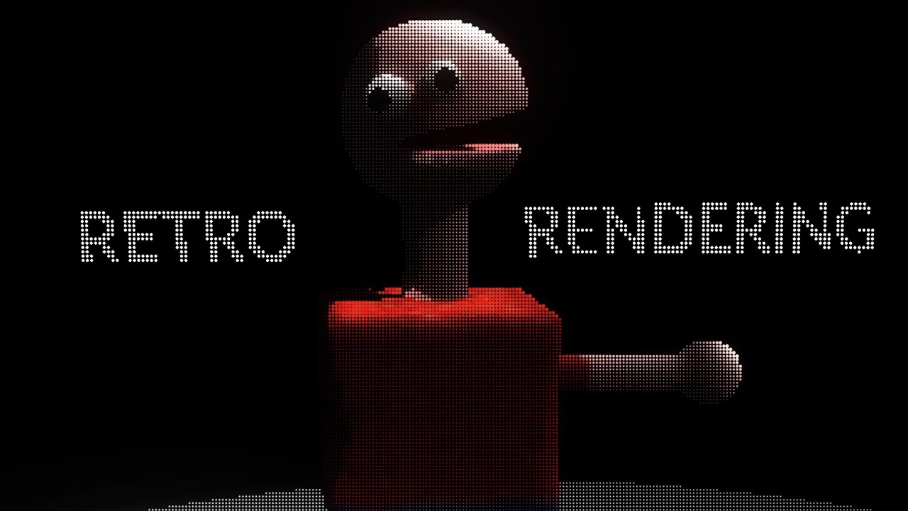 Stylized Retro Rendering in Houdini - YouTube