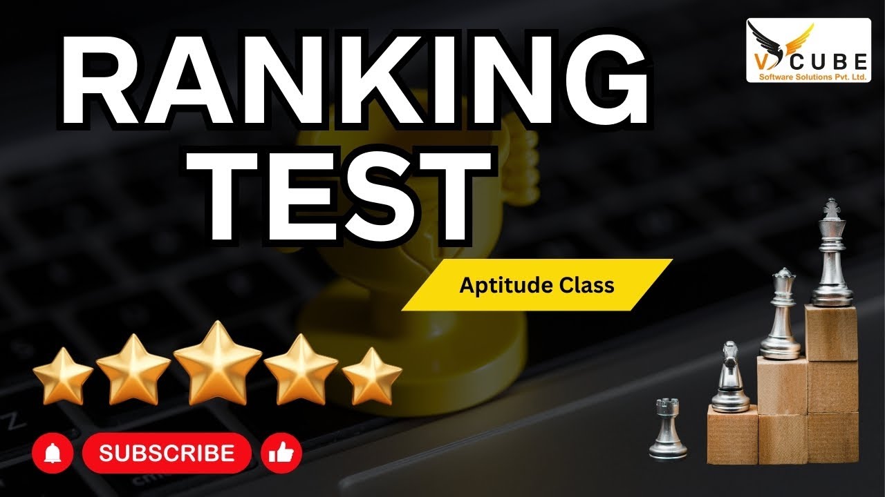 RANKING TEST Aptitude class | V Cube Software Solutions | Best Training ...