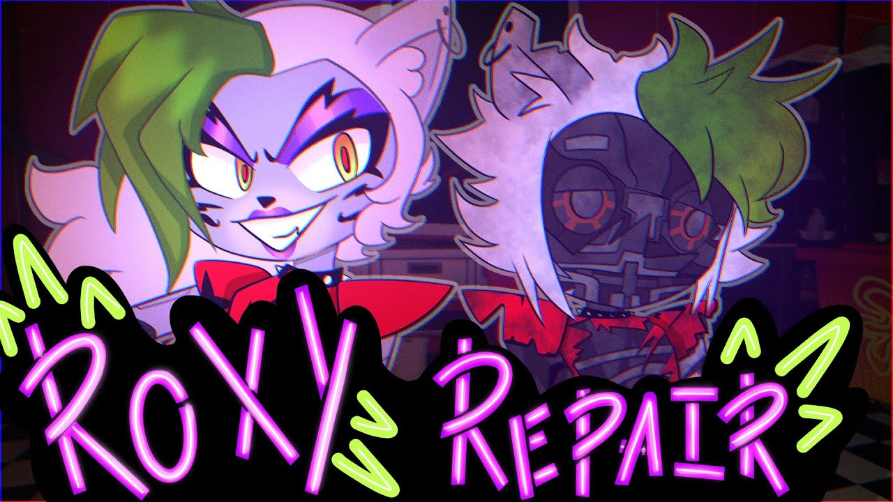 Roxy Wolf Salon and Repair Animation | Help Wanted 2 | - YouTube