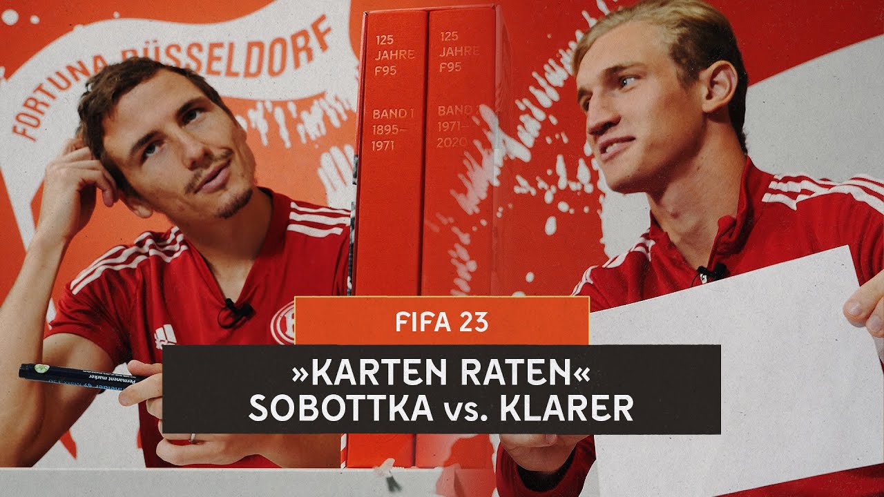FIFA-RATINGS | "Karten raten" - Sobottka vs. Klarer | Teil 1 | Fortuna ...