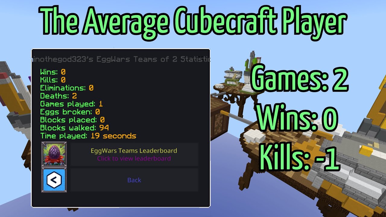 I Checked The Stats of 1000 Cubecraft Players - Here's What I Found ...