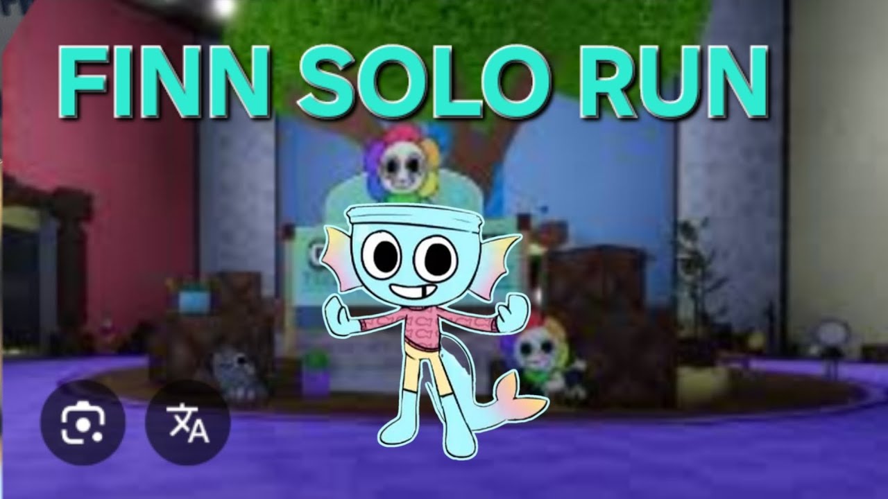 FINN solo run dandys world fanart finn skin - YouTube