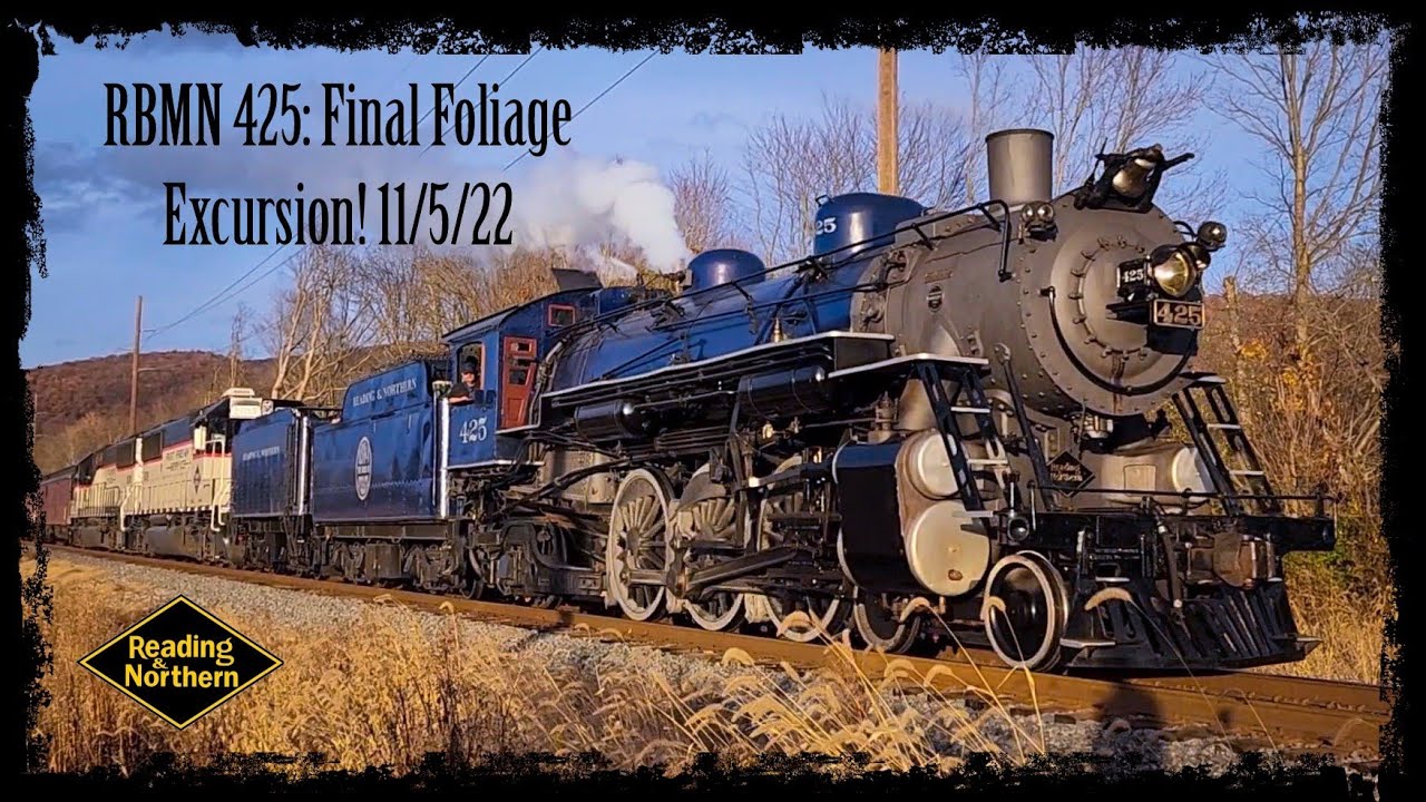 RBMN 425: Final Foliage Excursion! 11/5/22 - YouTube