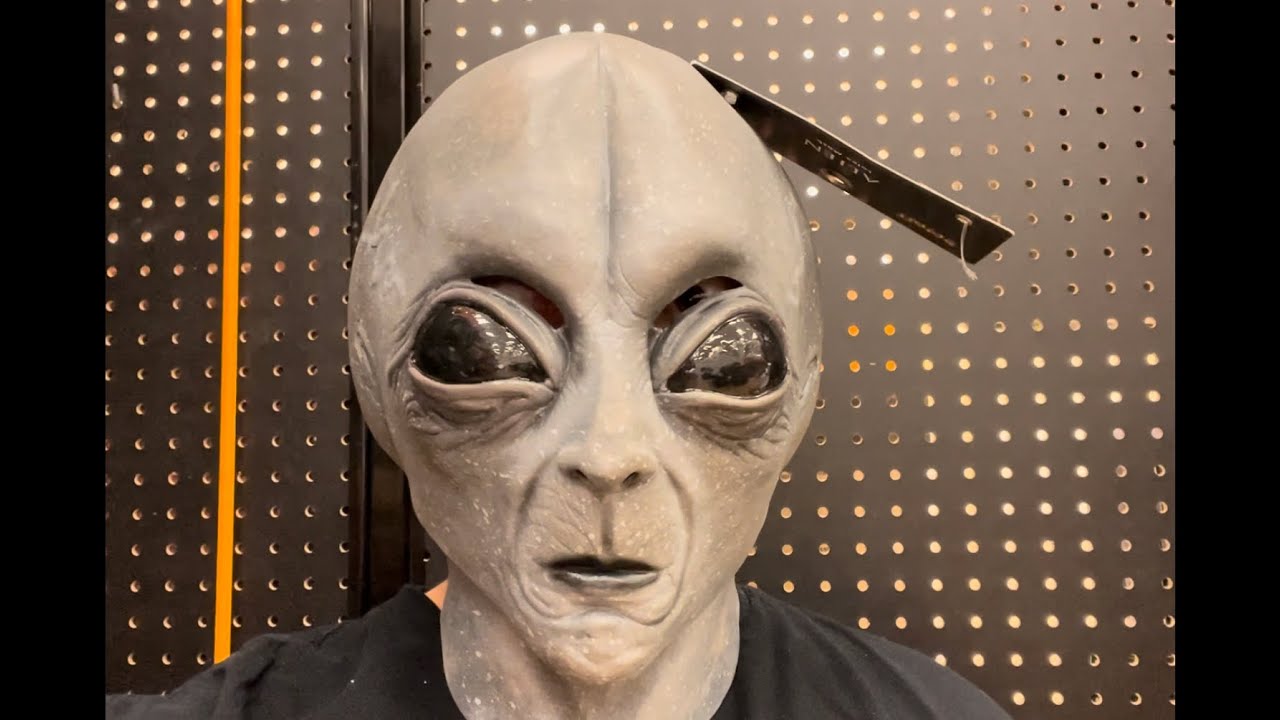 Alien Halloween Mask - YouTube