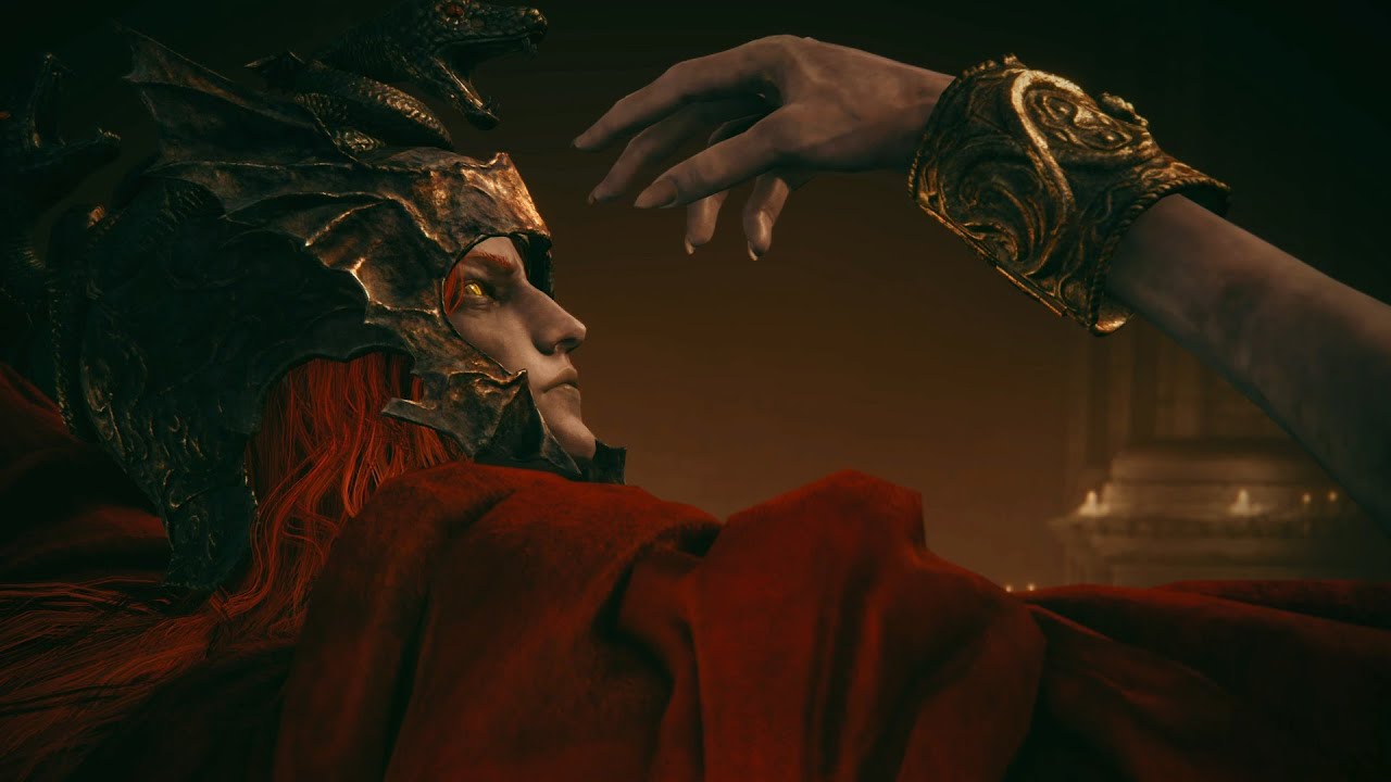 Messmer plucks out his eye - Elden Ring DLC - YouTube