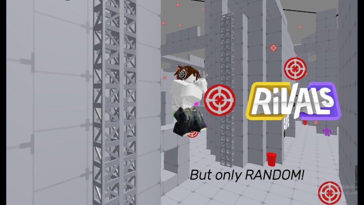 Me and my homie @Dirtvide69 played Roblox RIVALS in the SHOOTING RANGE ...
