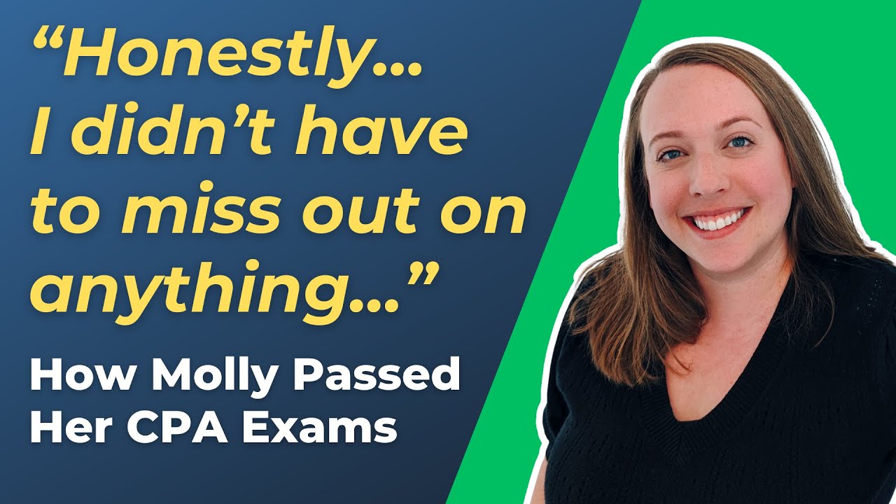 How Molly Dominated Her CPA Exams Studying 2hrs a Day - YouTube