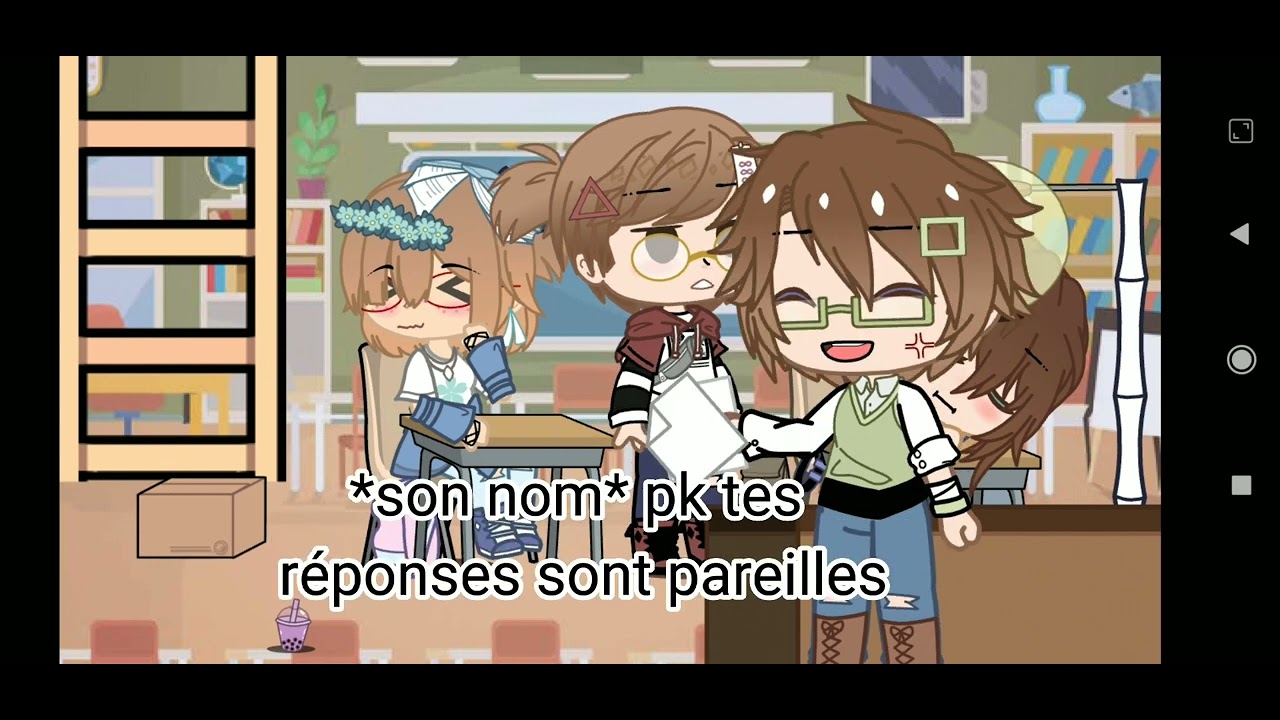 le mec relou ves prof ||#gachaclub - YouTube