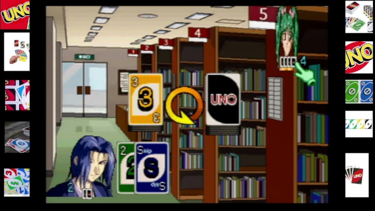 Uno DX 2 Player 1 Round Game - YouTube