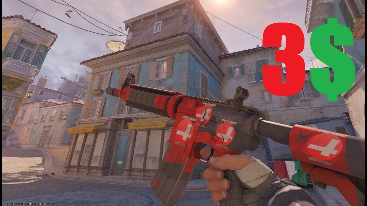 best CHEAP m4a4 craft in CS2. -my fav sticker - YouTube
