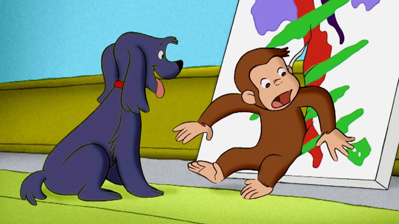 Malen mit Tieren | Coco der Neugierige | Cartoons für Kinder - YouTube