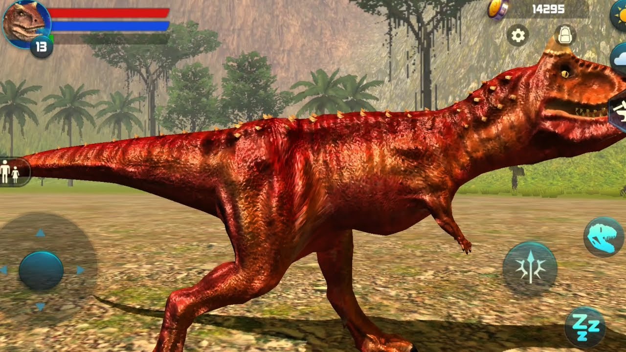 Best Dino Games - Carnotaurus Simulator Android Gameplay - YouTube