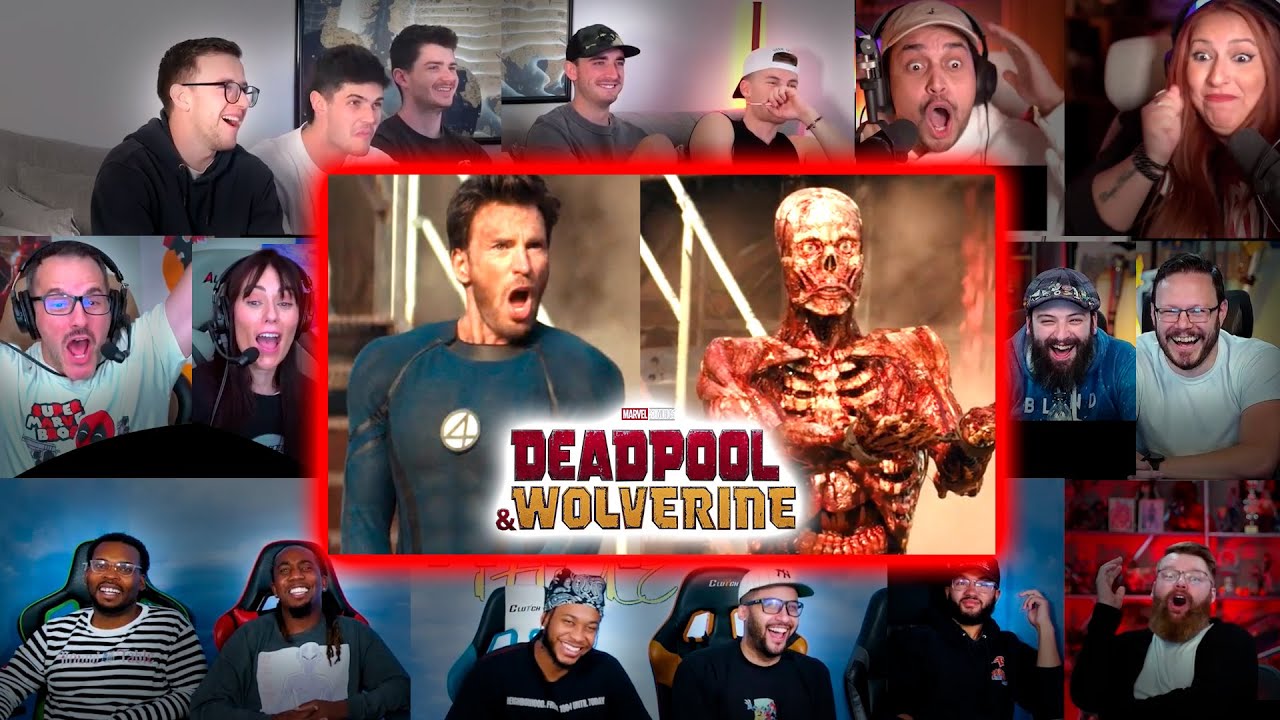 Cassandra Kills Johnny Storm Reaction Mashup | Deapool & Wolverine ...