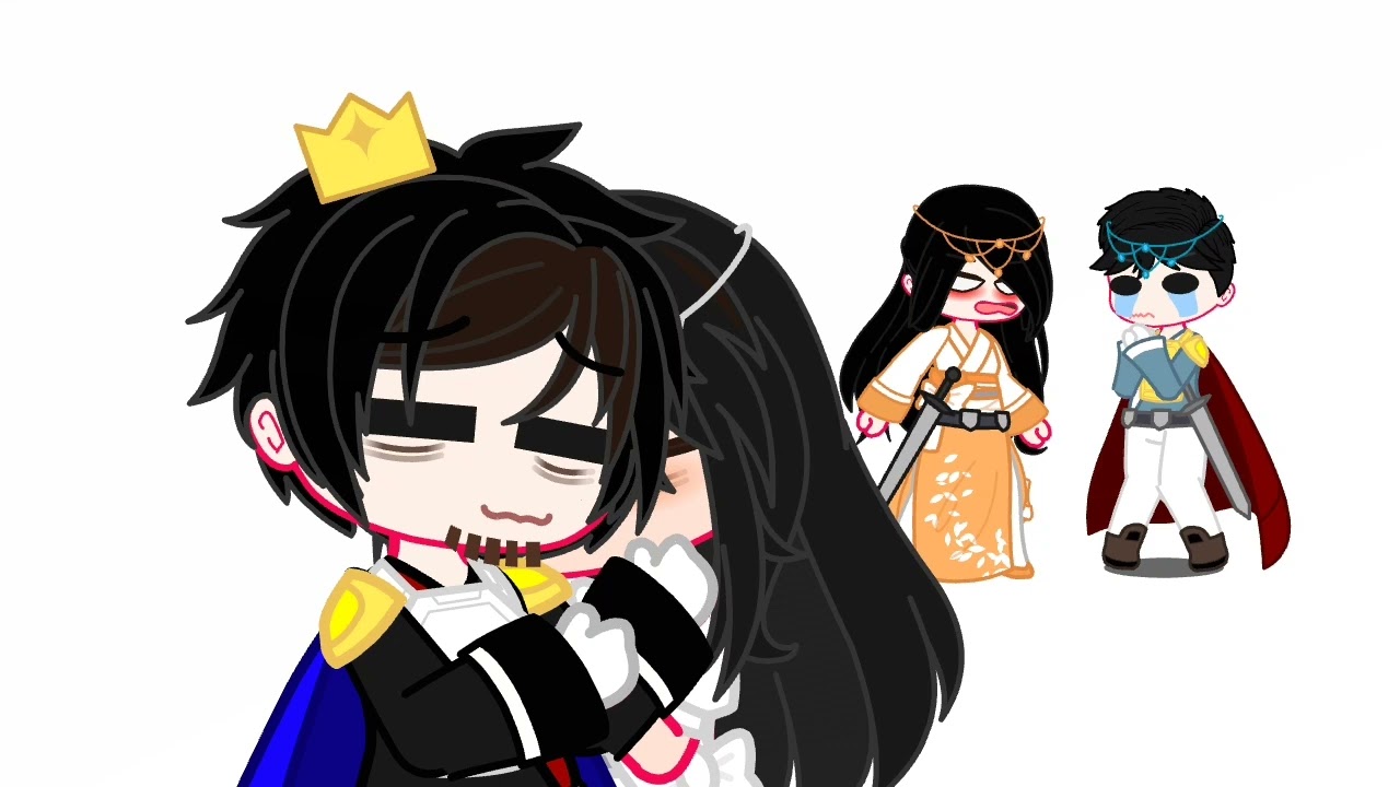[🌻] Keiko, Daku, Juno and Yasu showcase in my royal AU! - YouTube
