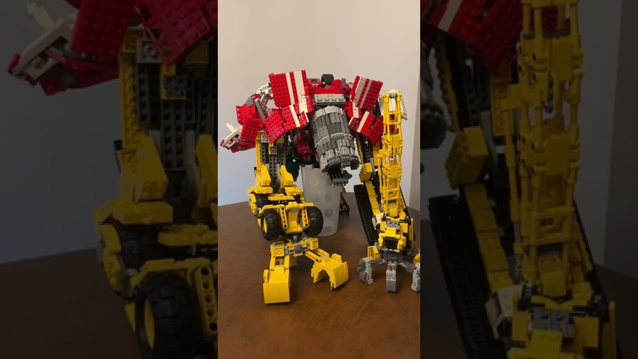 Lego ROTF devastator combines! #transformers #lego #shorts #devastator ...
