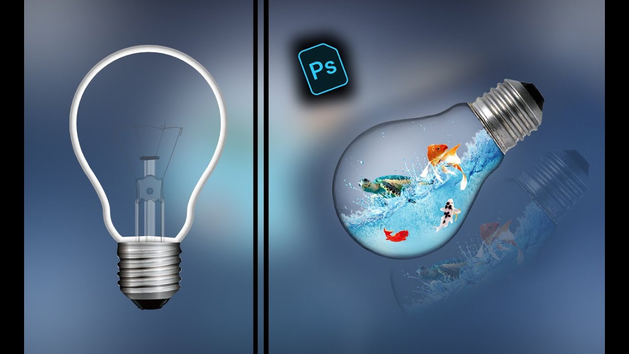 Light Bulb-Photoshop Manipulation Tutorial | best Photoshop ...