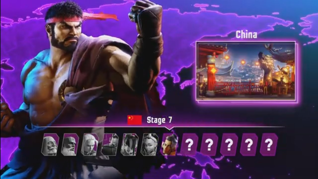 Street Fighter 6: Ryu arcade mode - YouTube