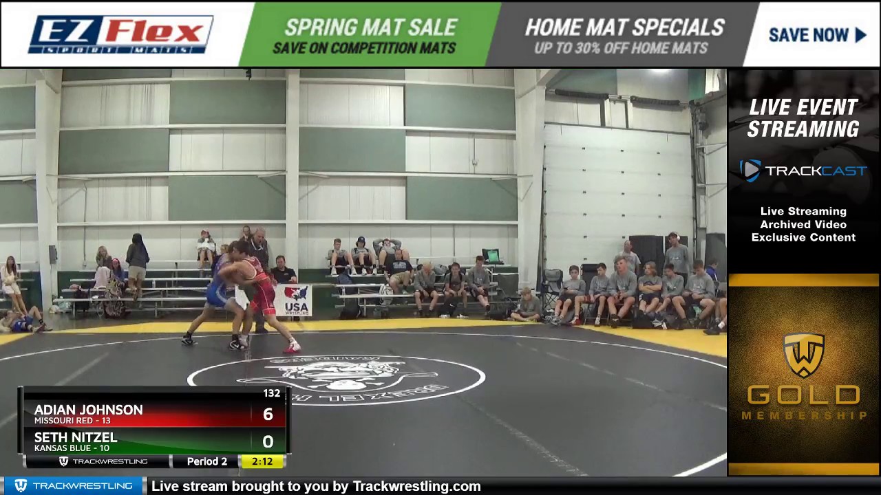 132 Adian Johnson Missouri Red vs Seth Nitzel Kansas Blue 8385860104 ...
