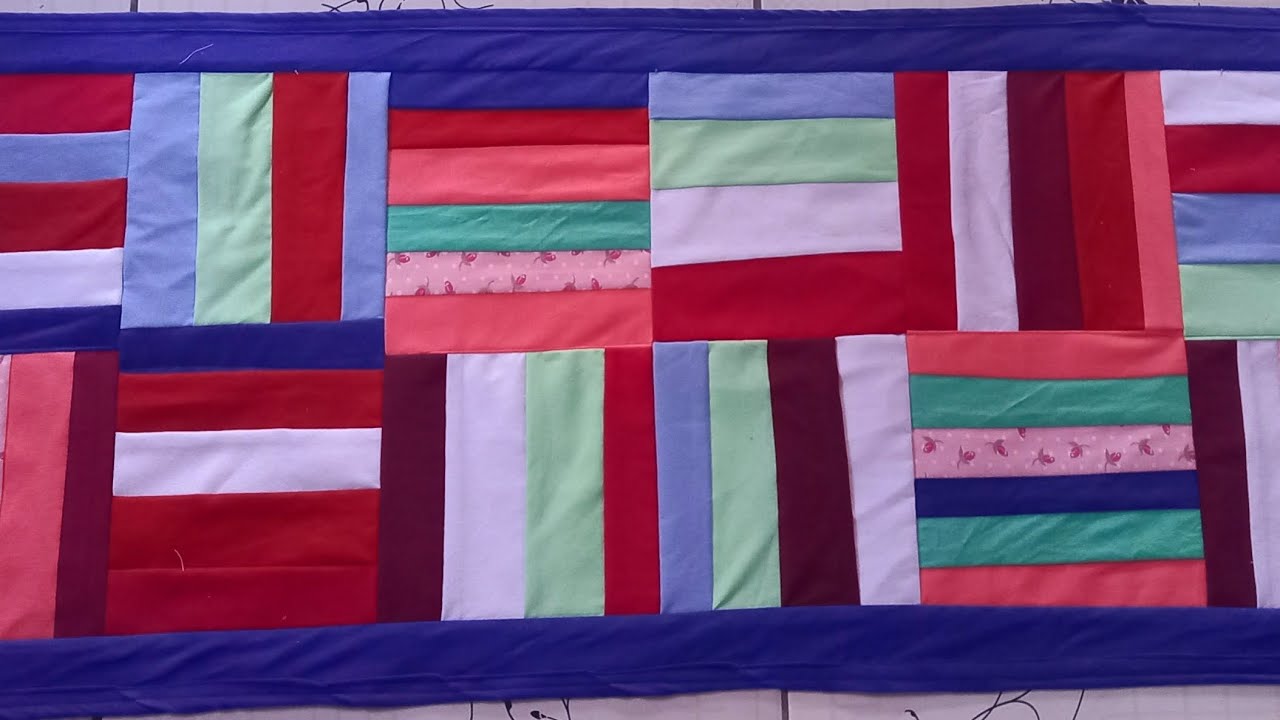 PASSADEIRA DE RETALHOS FEITO COM BLOCOS . - YouTube