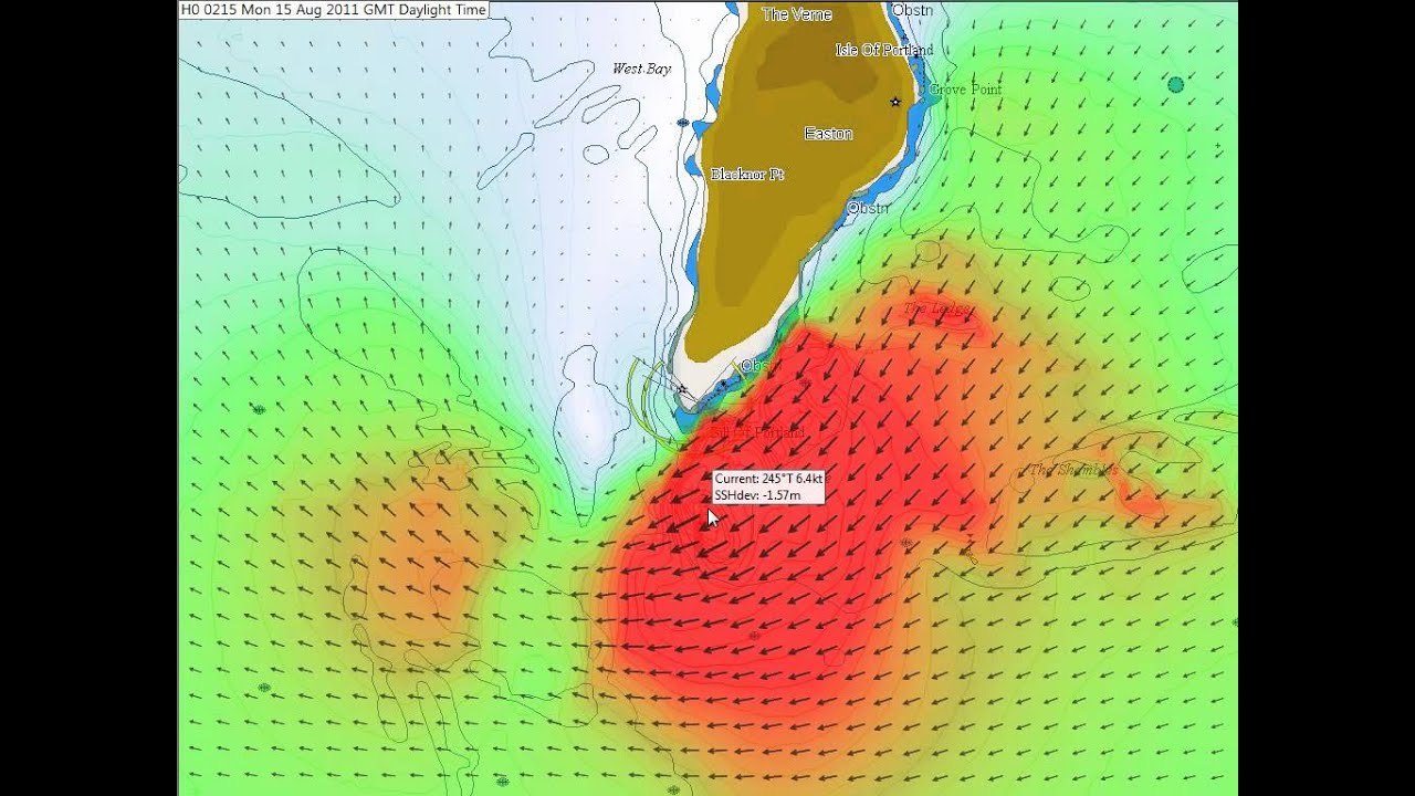Portland Bill Tidal Streams - Rolex Fastnet Race - YouTube